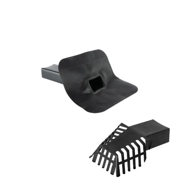 EPDM stadsuitloop - 80mm t/m 100mm - 45° | Dakdoorvoeren