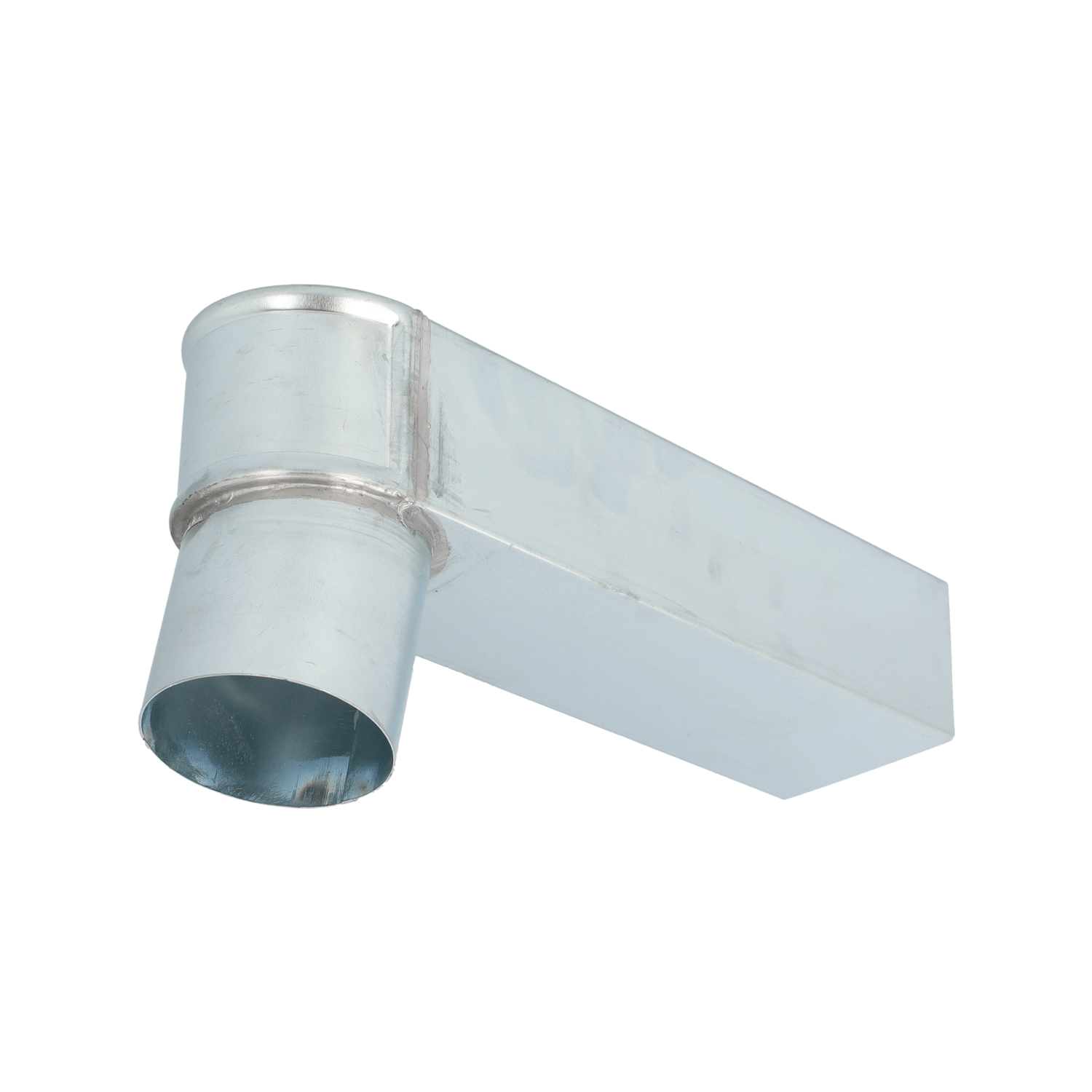 Zink stadsuitloop Ø80 mm – Waterafvoer voor platte daken